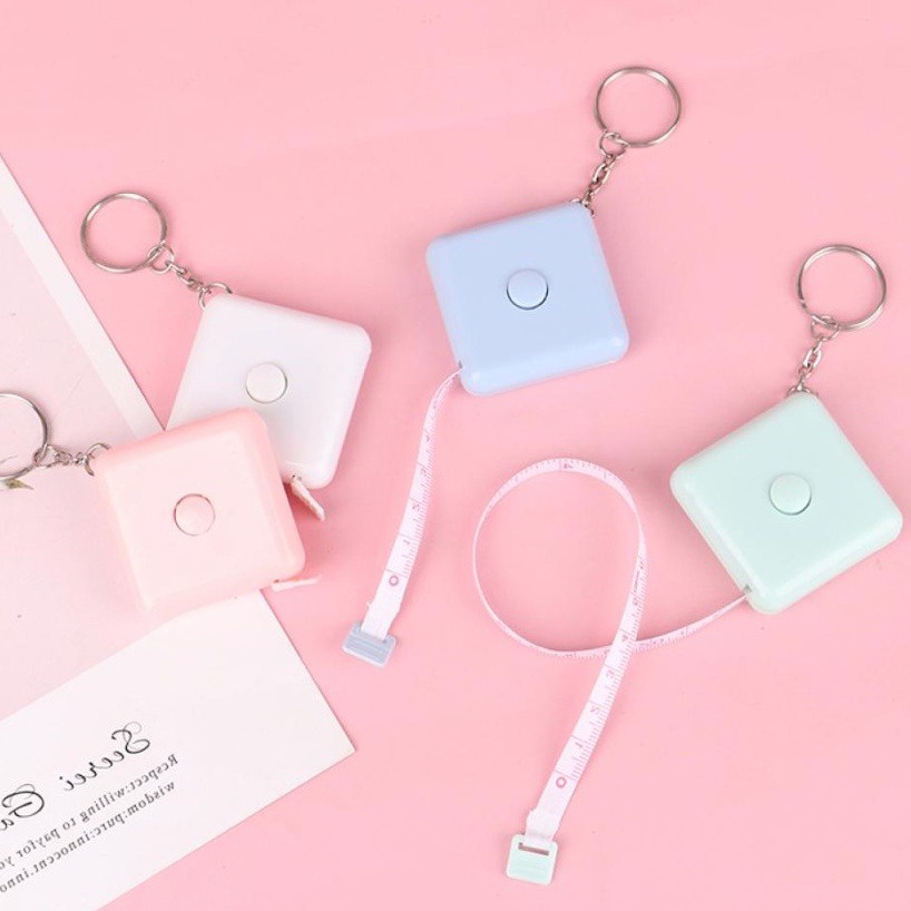 Jual ACCFASHIONMURAH Meteran Gulung Putar Mini Pengukur Lingkar Perut ...