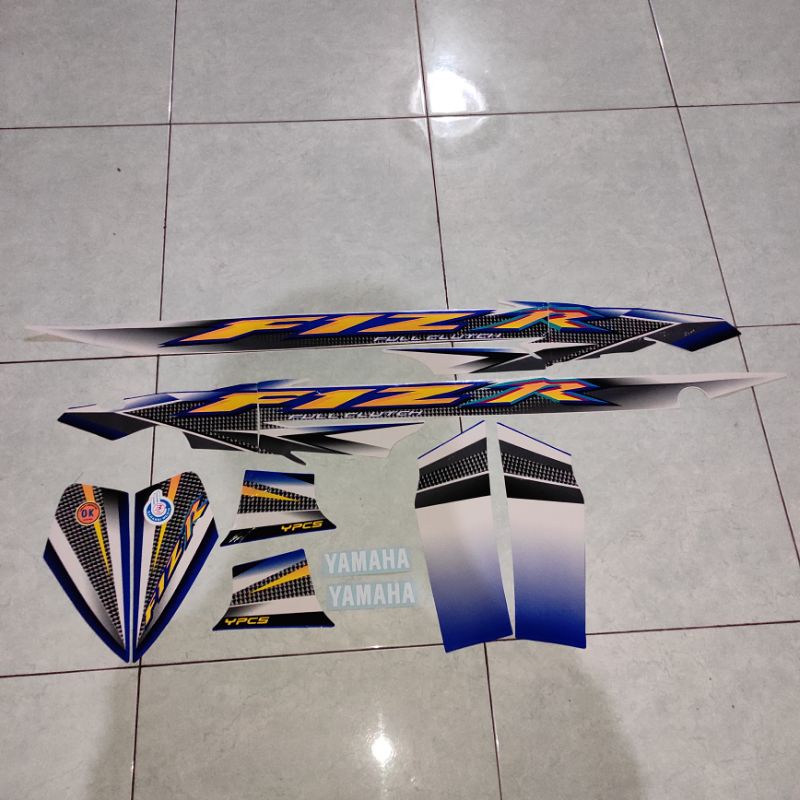 Jual stiker stripping striping decal graphic Yamaha F1ZR FIZR F1Z FIZ R ...
