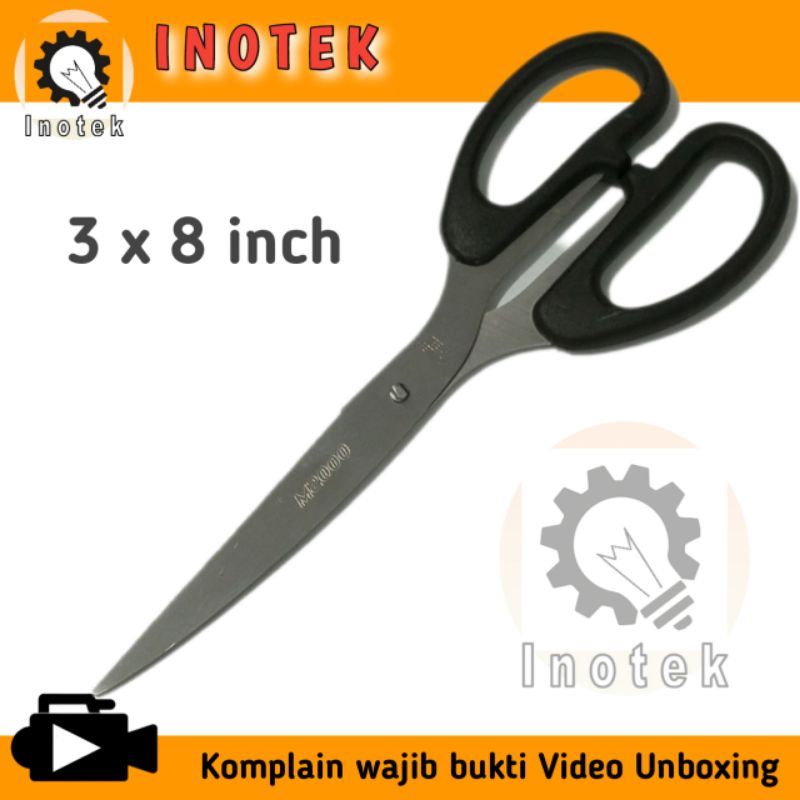 Jual Gunting besar tajam stainless steel 8 inch | Shopee Indonesia