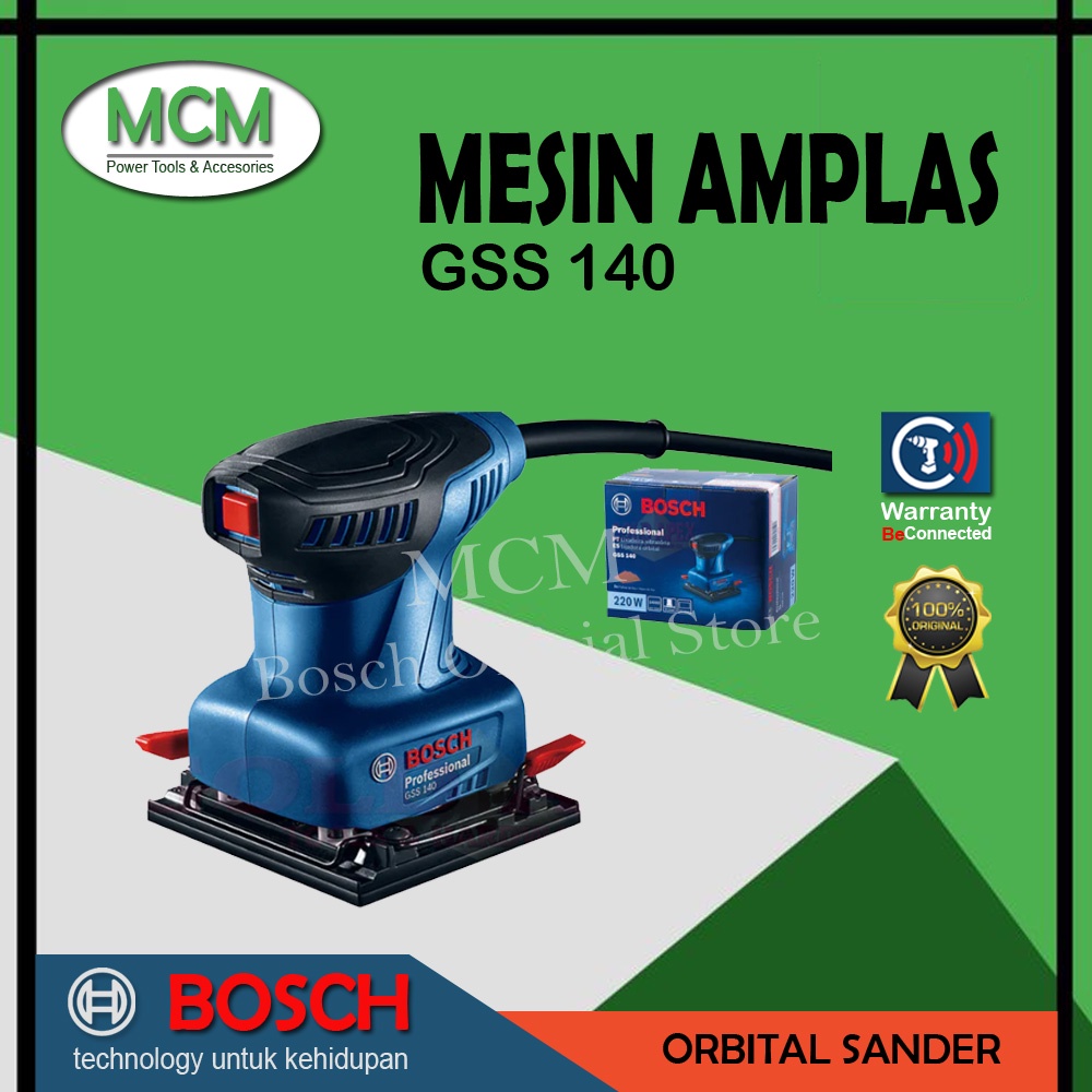 Jual MESIN AMPLAS LISTRIK BOSCH GSS 140 / | Shopee Indonesia