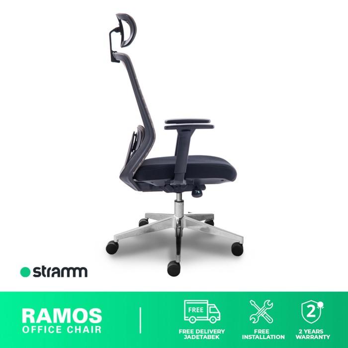 Jual Kursi Kerja Ergonomis Stramm Ramos I with Aluminium Footbase ...