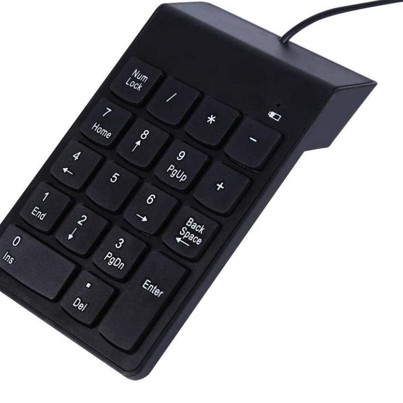 Jual Super Korting Numeric Keypad 18 Keys Keyboard Angka Keyboard