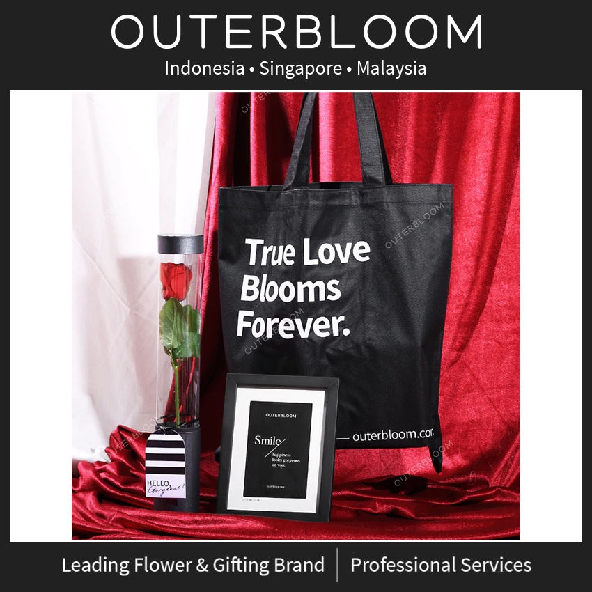 Jual Paket Valentine Outerbloom Love Memento - Bunga - Frame Foto ...
