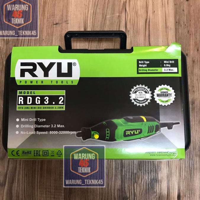 Jual MESIN GERINDA MINI DIE GRINDER DRAMEL CUNER TUNER RYU RDG 3.2 ...