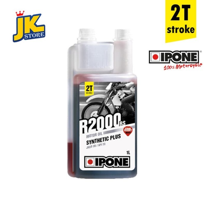 Jual OLI IPONE R2000 RS Strawberry 2T - Oli Samping 2T | Shopee Indonesia