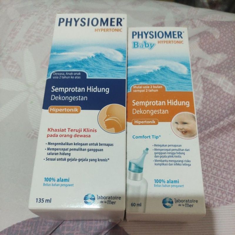 Jual Respimer / Physiomer Isotonik/ Hipertonik dekongestan baby nasal ...