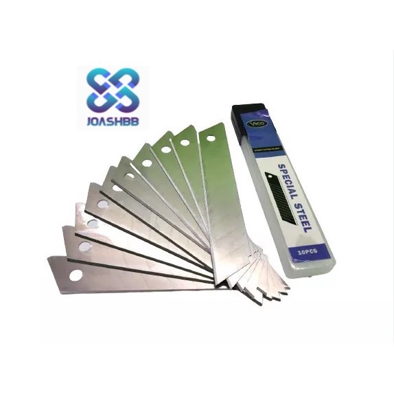 Jual [1 Tube] Isi Cutter Besar Refill 10bh L150 18mm L-150 / Pisau ...
