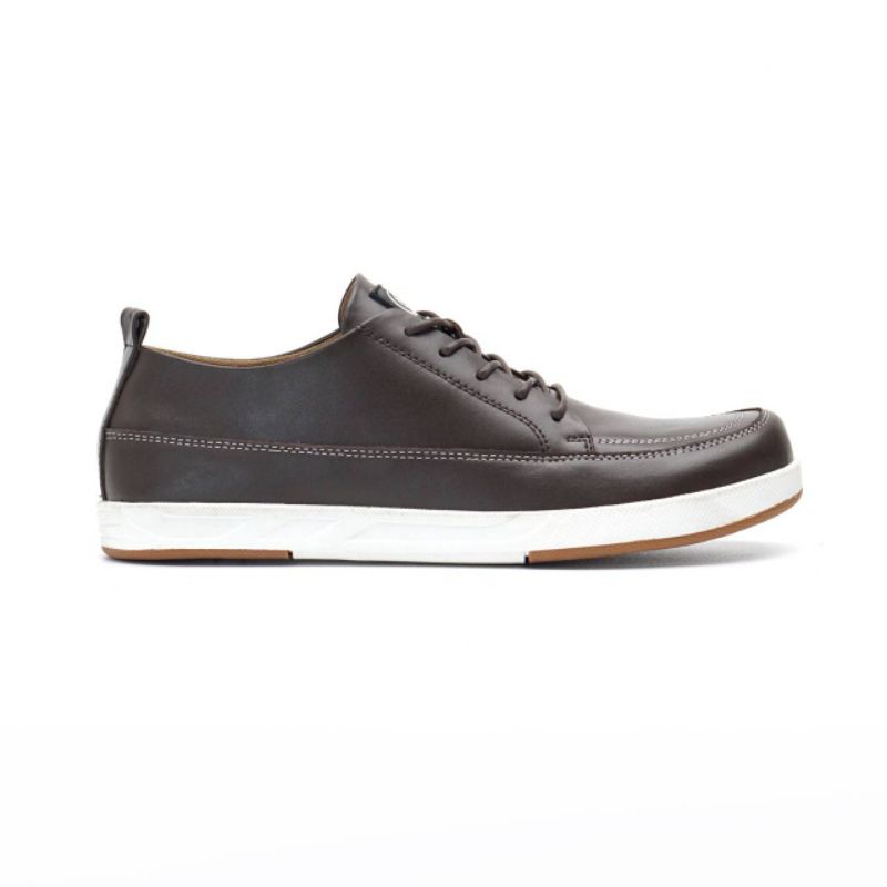Jual SULTAN FOOTWEAR X JERRICK BROWN | Sepatu Kasual Sneakers Pria Kulit Asli Coklat Original ...