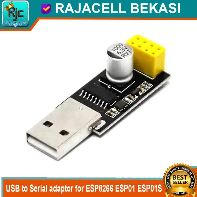 Jual USB to Serial adaptor for ESP8266 ESP01 ESP01S USB TTL UART | Shopee Indonesia