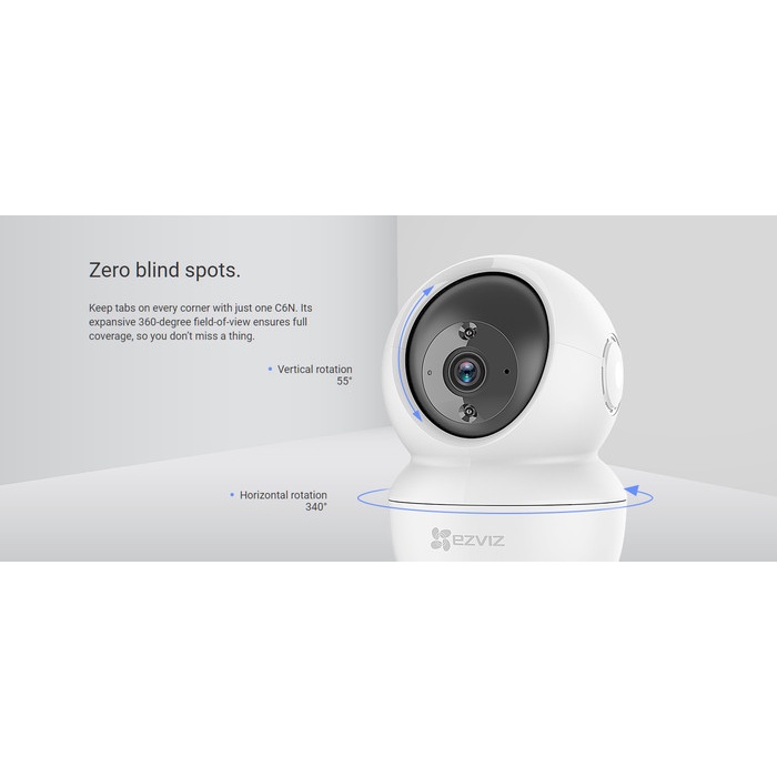 Jual Ezviz C6N 2MP Smart Wifi Pan Tilt IP Camera CCTV Indoor 1080p ...