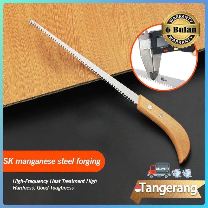 Jual Gergaji Mini 35cm / Gergaji Kayu Mini Handle Kayu Gergaji Bonsai ...
