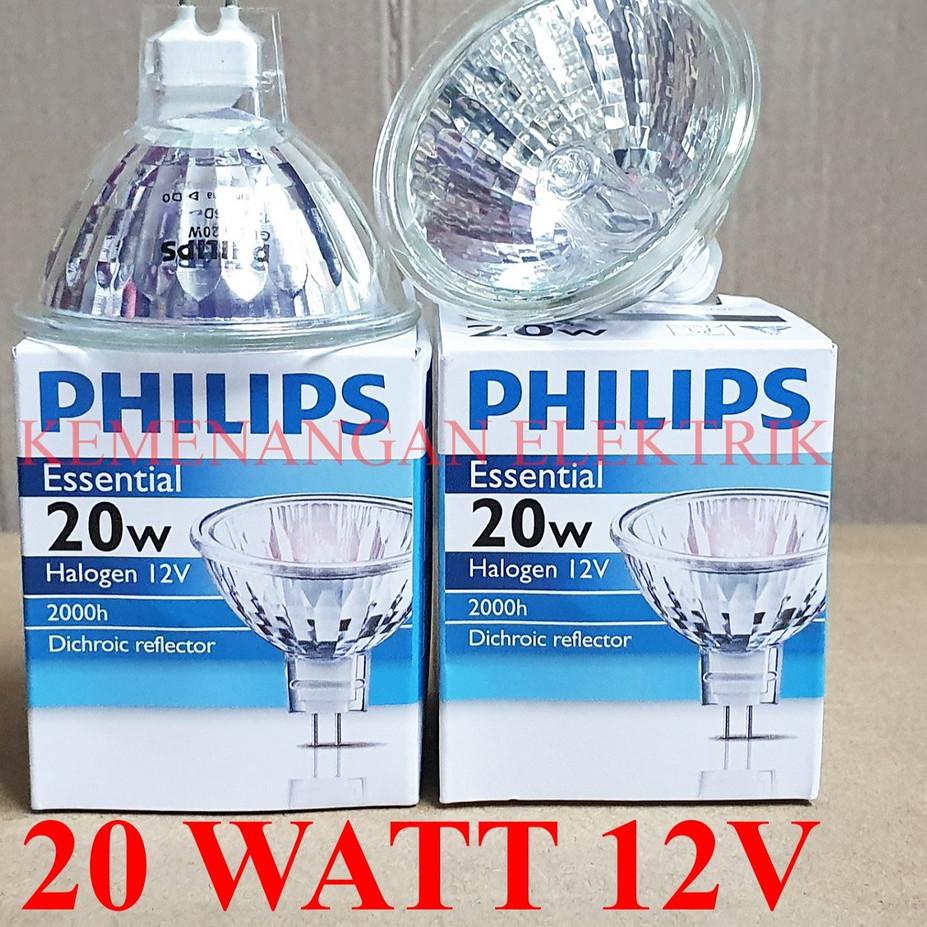 Jual Depan LAMPU PHILIPS HALOGEN 20W 12V MR16 KUNING DICHROIC 20 W ...