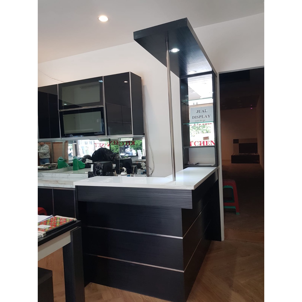 Jual MEJA MINI BAR LETTER L | Shopee Indonesia