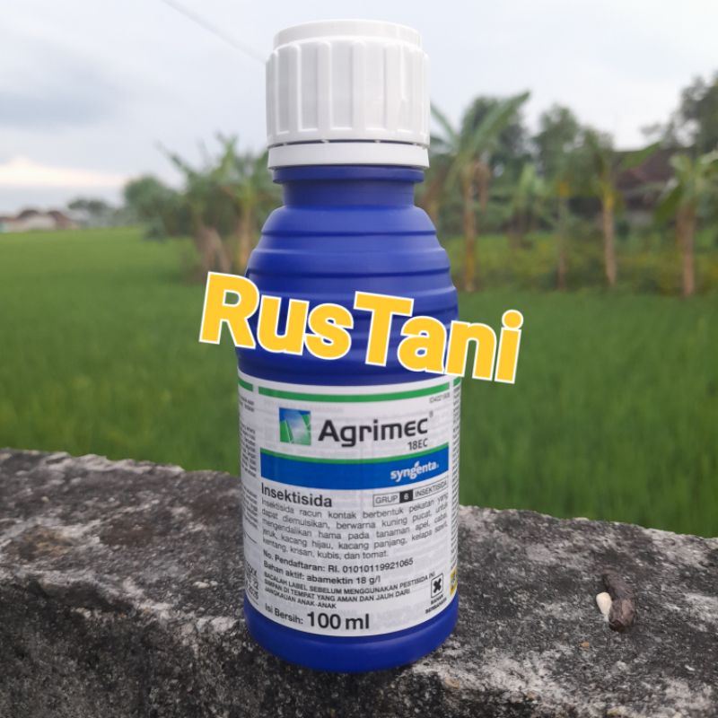 Jual Insektisida AGRIMEC 18EC 100ml bahan aktif : Abamectin 18g/l ...