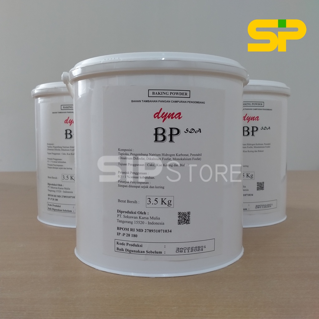 Jual DYNA Baking Powder Pail / Pengembang Kue / Pengembang Roti 3,5kg ...