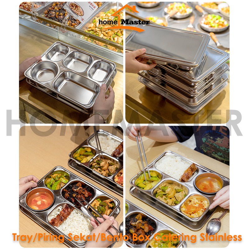 Jual HomeMaster MBG/Makan Bergizi Gratis/Cafetaria/Kafetaria/Tray/Baki ...