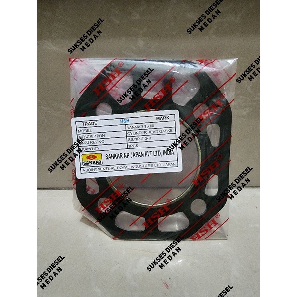 Jual TS60 TS 60 Gasket Cylinder Head Paking Deksel Packing Kop Mesin ...
