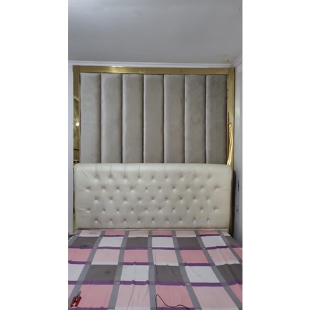 Jual Headboard Wall Panel/ Wallpaper 3D Foam Senderan kasur persegi ...