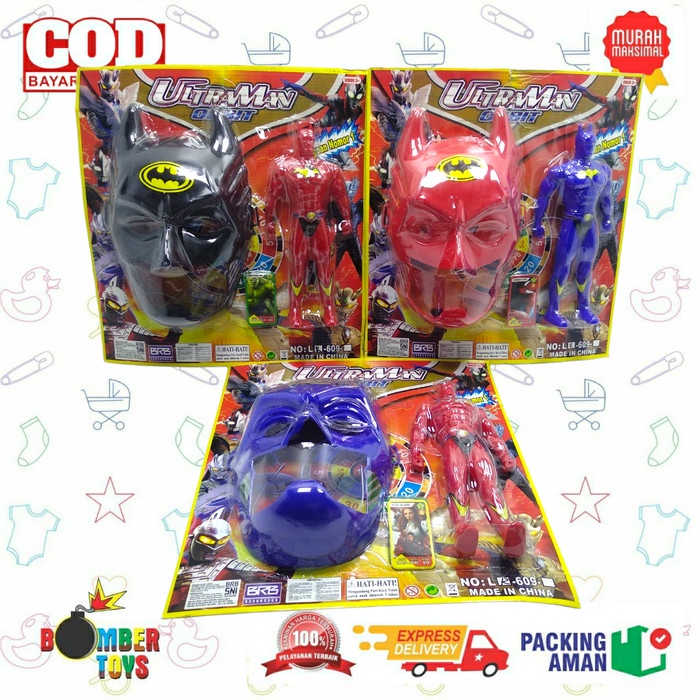 Jual MAINAN ANAK TOPENG ROBOT Karatker Murah Cosplay betmen super hero ...