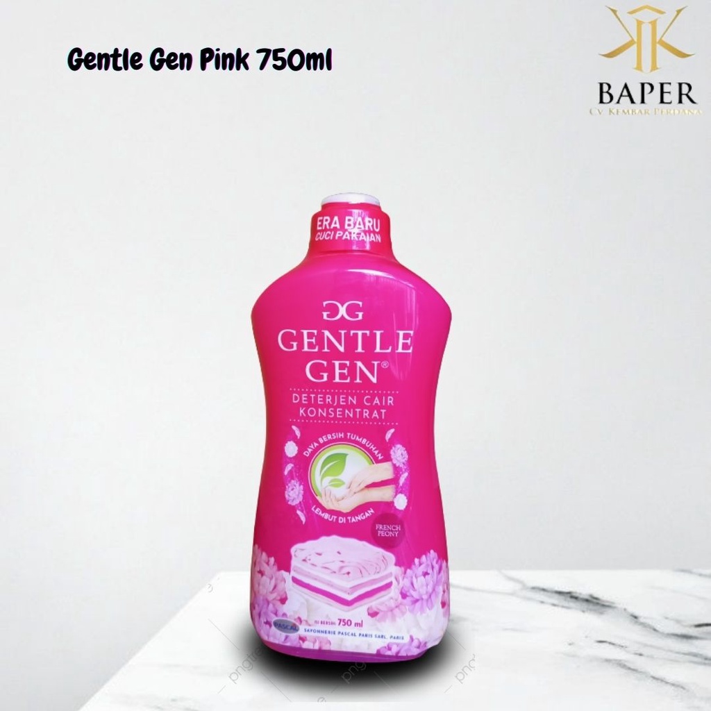 Jual Gentle Gen Pink 750ml Sabun Cair Cuci Pakaian / Sabun Cair ...