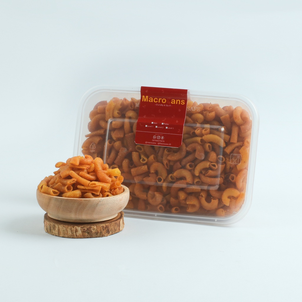 Jual MAKARONI RASA ORIGINAL (ASIN) KEMASAN BOX - MAKARONI PEDAS ...