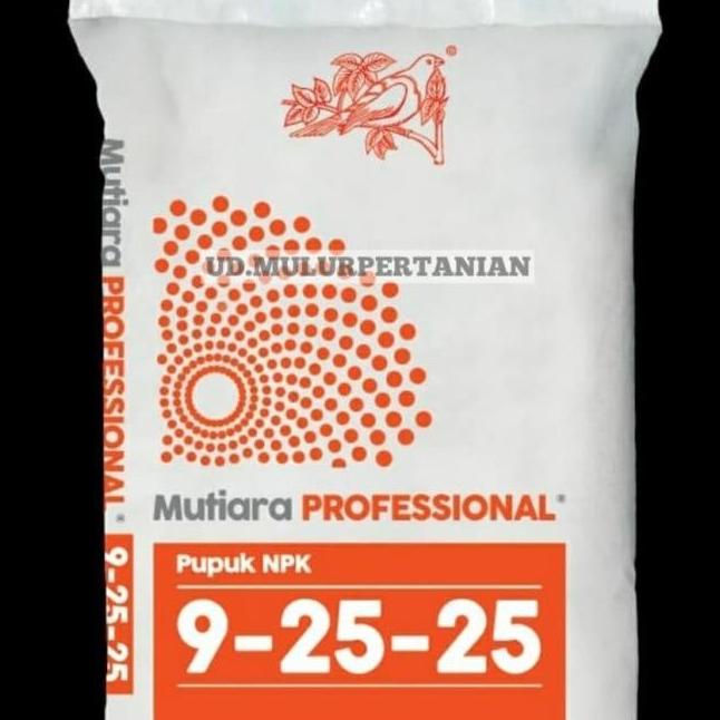 Jual Pupuk NPK MUTIARA PROFESSIONAL 9 25 25 Kemasan Repacking isi 1 kg ...