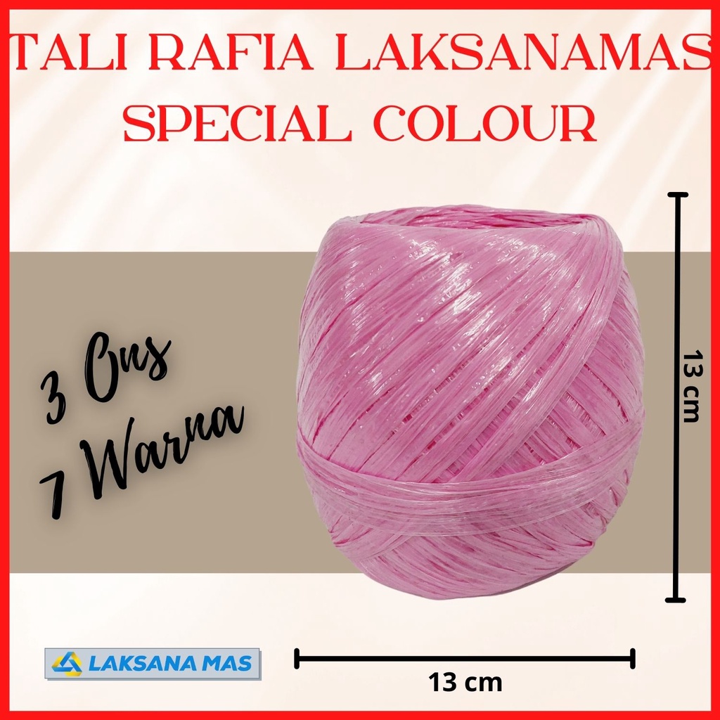 Jual Tali Rafia Plastik Laksanamas Limited Edition Warna Special (Space ...