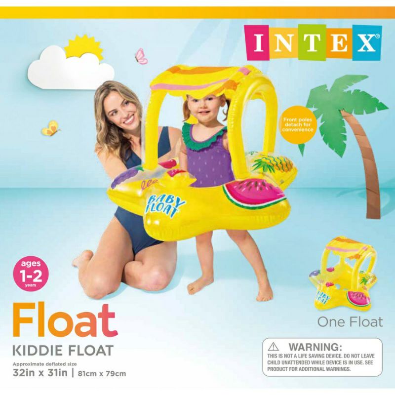 Jual Intex 56573 Pelampung Kiddie Float / Ban Renang | Shopee Indonesia