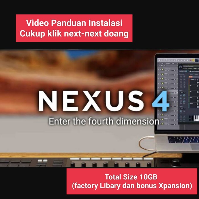 Jual Refx Nexus 4 10GB factory bonus xpansion edm synth | Shopee Indonesia