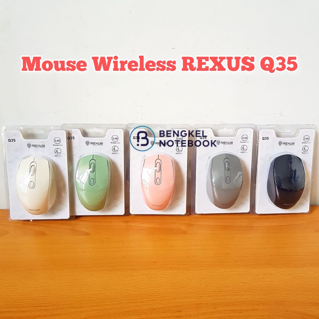 Jual Mouse Wireless REXUS Q35 | Shopee Indonesia