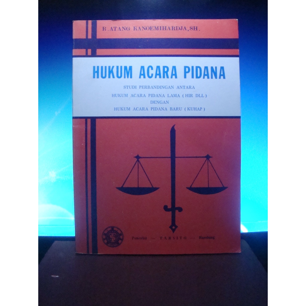 Jual HUKUM ACARA PIDANA R. Atang Ranoemihardja, S.H. | Shopee Indonesia