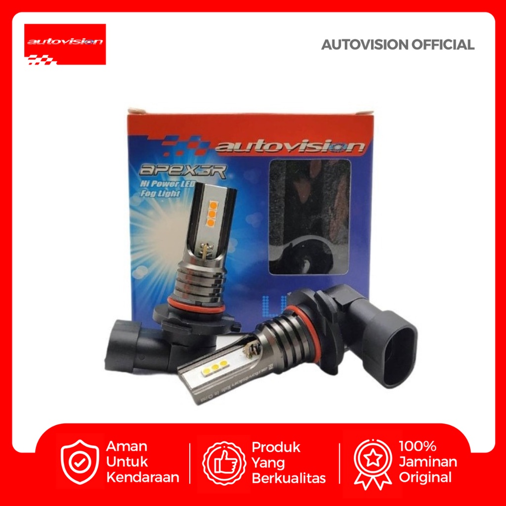 Jual Fog Lamp LED Autovision HB4 6-5050SMD P22D 12Volt 9Watt | Shopee ...