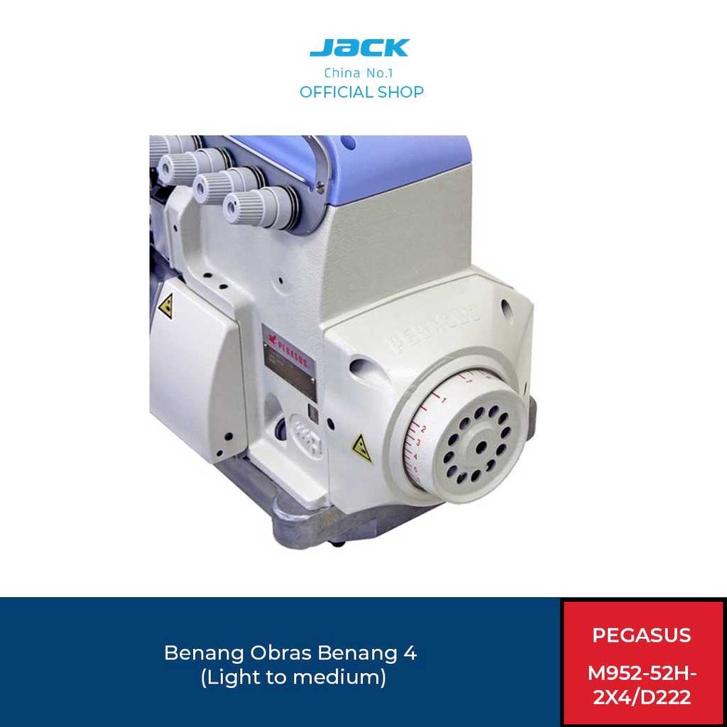 Jual Mesin Obras Benang 4 Pegasus M952-52H-2x4/D222 Kualitas Jepang | Shopee Indonesia