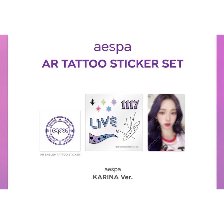 Jual Karina ar tattoo aespa | Shopee Indonesia