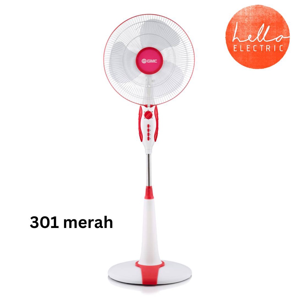 Jual KIPAS ANGIN BERDIRI / STAND FAN GMC 301 / 302 / 303 /305 | Shopee ...