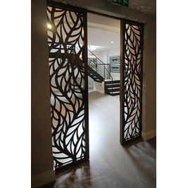 Jual partisi penyekat ruangan plat besi ornamen tebal 2mm cnc laser ...