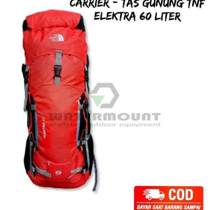 Jual NEW !!! Carrier Tnf Elektra 60 Liter Tas Gunung THNKS !!! | Shopee ...