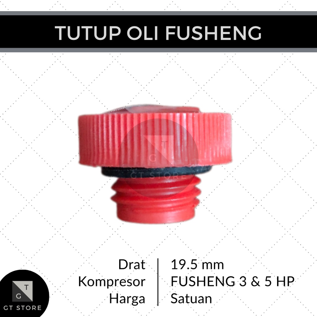 Jual Tutup Oli Kompresor Angin FUSHENG 3 HP 5 HP FUSENG 3 HP 5 HP FU ...
