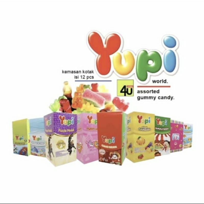 Jual Permen yupi box 1000 an | Shopee Indonesia