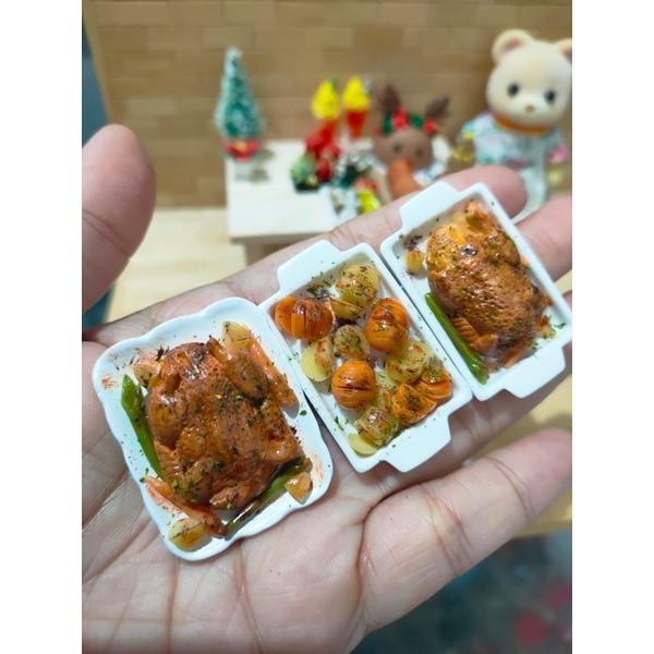 Jual Miniatur Roasted Chicken | Shopee Indonesia