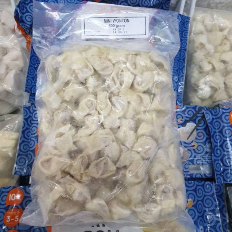 Jual Raja Frozen ] Bumi food Mini Wonton 500gr | Shopee Indonesia
