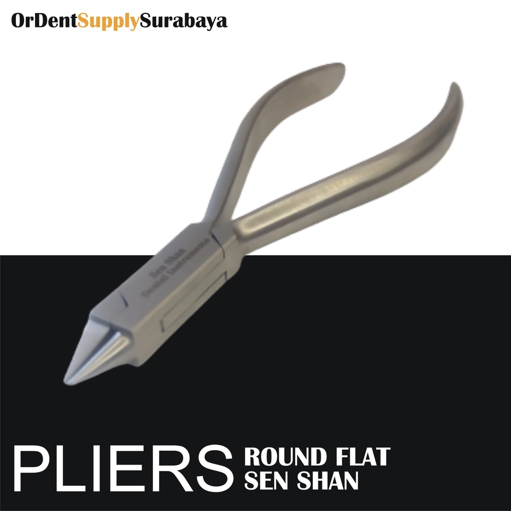 Jual Dental Instrument Kit Tang Ortho Bulat Pipih Sen Shan made in ...
