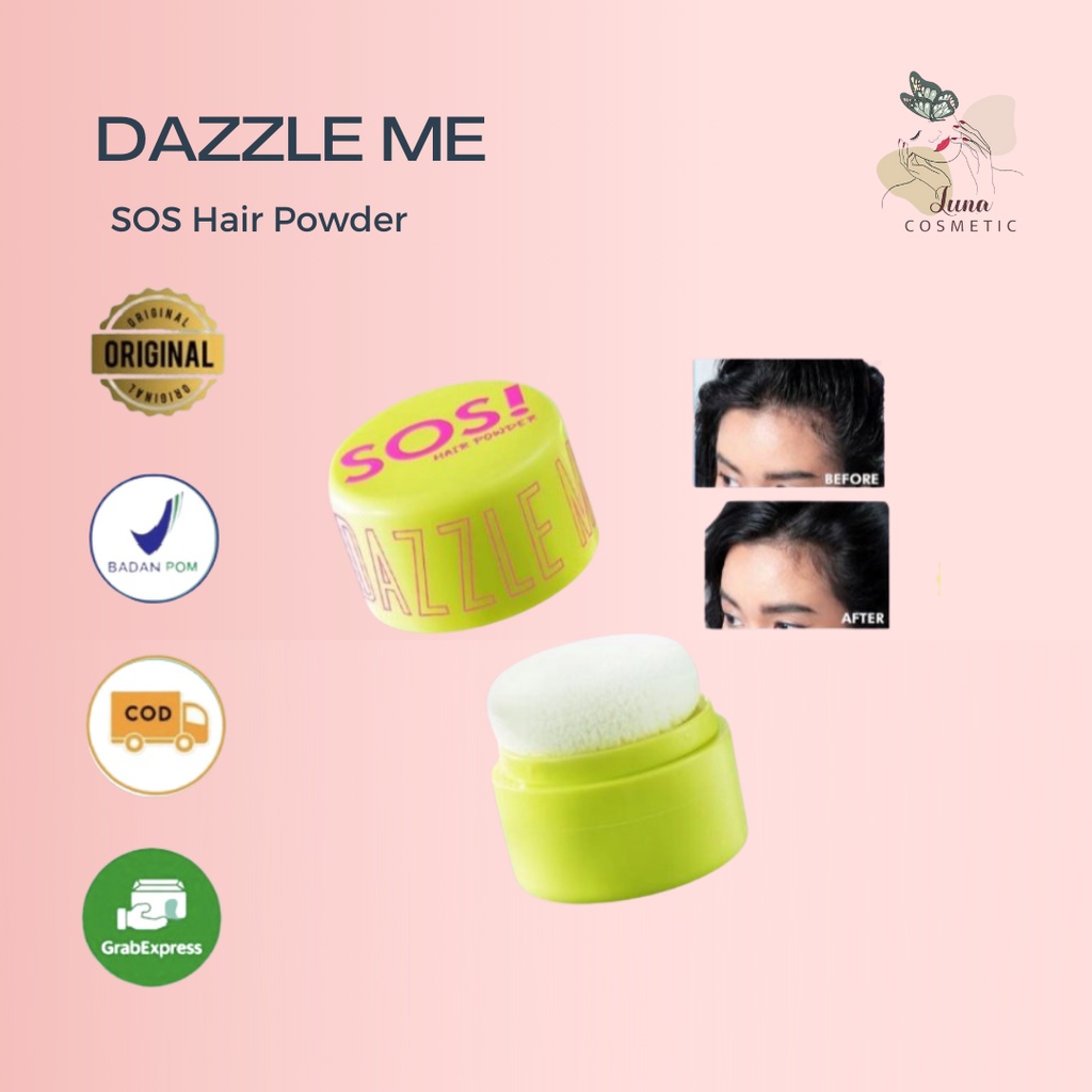 Jual DAZZLE ME SOS! Hair Powder 3.5g | Quickly Controls Oil! Leave Hair ...