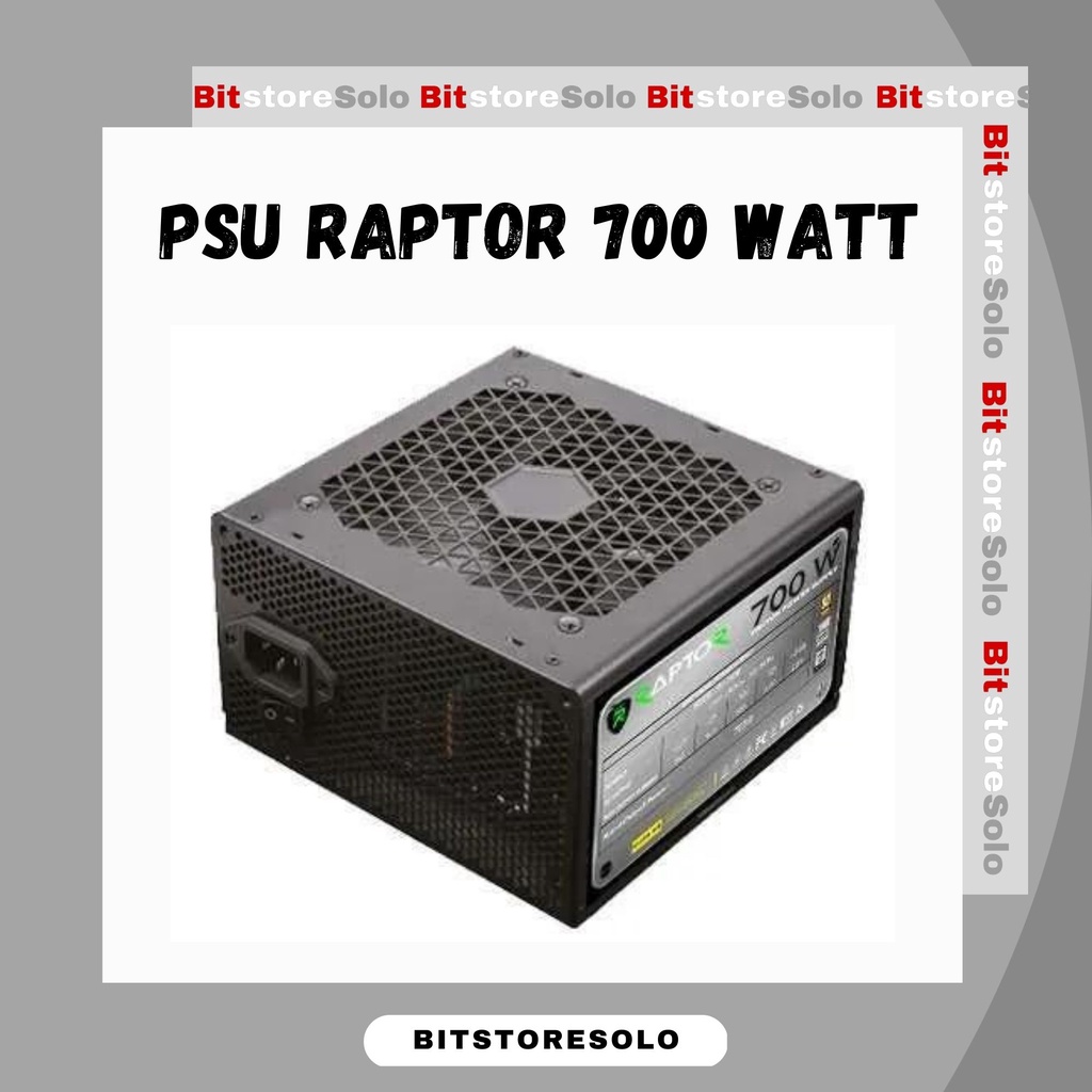 Jual PSU GAMING RAPTOR RG-700W POWER SUPPLY GAMING 700 WATT | Shopee ...