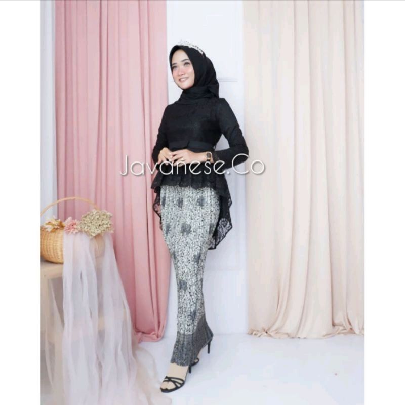 Jual Kebayashopp Set kebaya aurora full furing/kebaya pinguin/kebaya ...