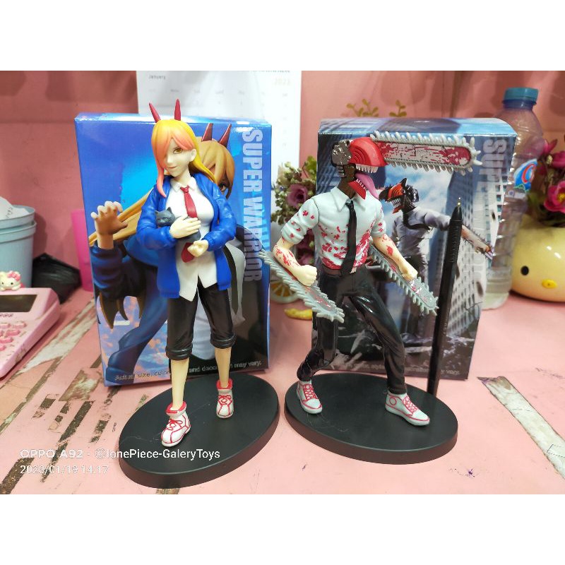 Jual ACTION FIGURE CHAINSAW MAN DENJIPOWER POCHITA MAKIMA TOPPER CAKE ...