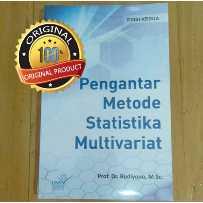 Jual Pengantar Metode Statistika Multivariat Edisi Kedua - Prof. Dr ...