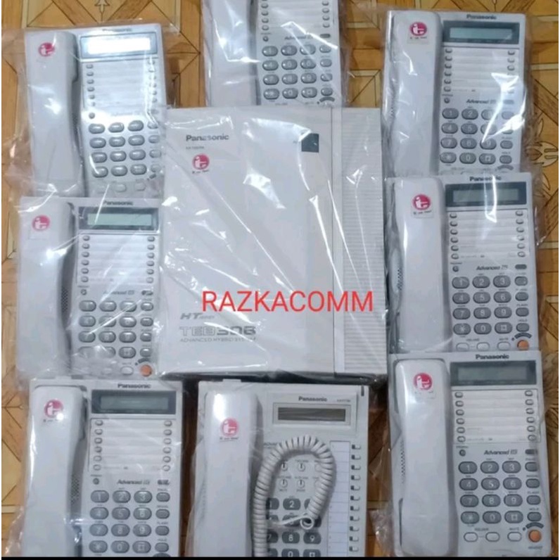 Jual Paket Pabx Panasonic 3 line 8 ext | Shopee Indonesia