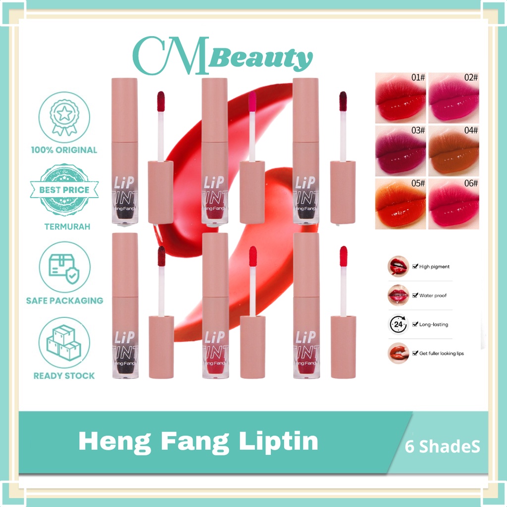 Jual Heng Fang Liptin Mate Tint Longlasting Super Mate dan Tahan Lama ...