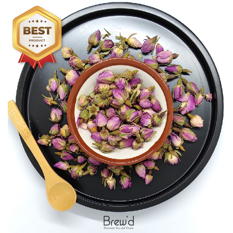 Jual BREWD French RoseBuds Tea & Tisane | Grade Premium | Teh Bunga ...
